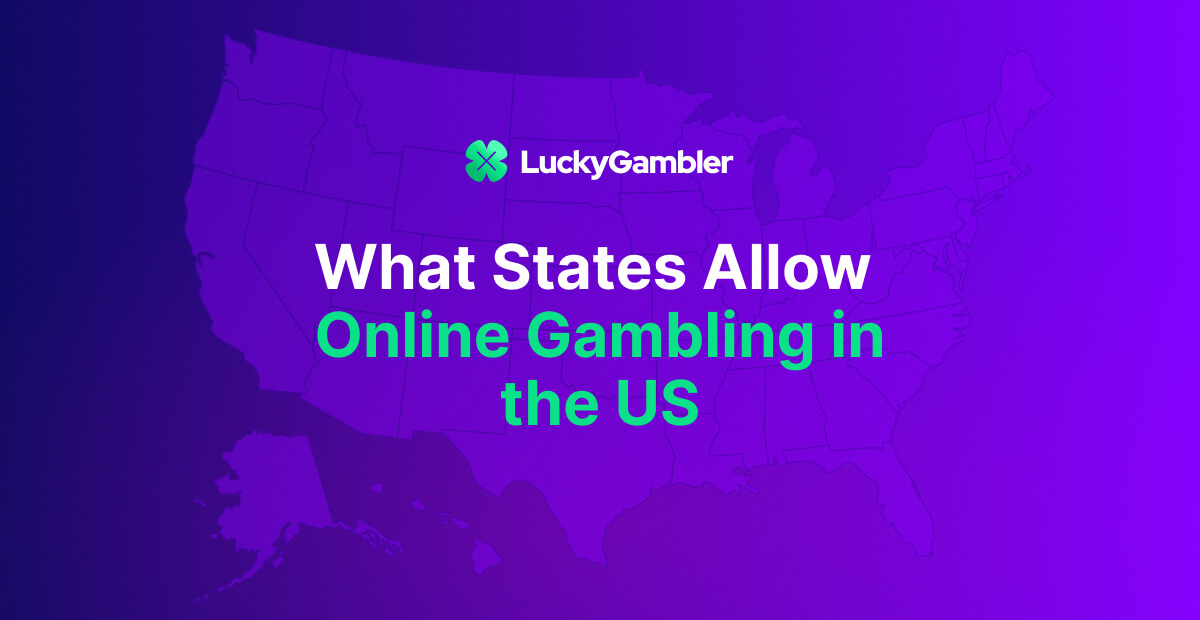 Map of States Where Gambling is Legal in 2026